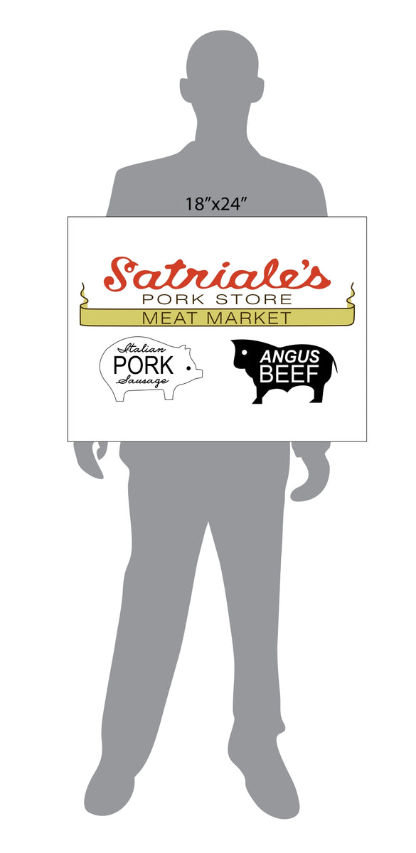 Satriale's Meat Market Sopranos Sign – Escape Pod Online