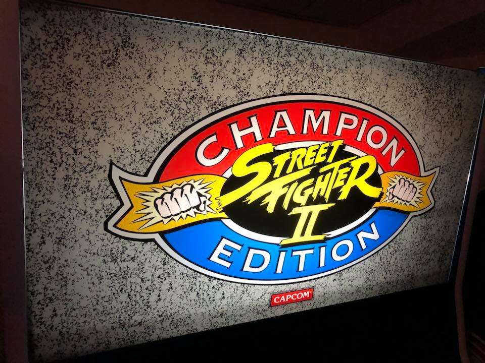 Big Blue Street Fighter II Champion Edition Marquee – Escape Pod Online