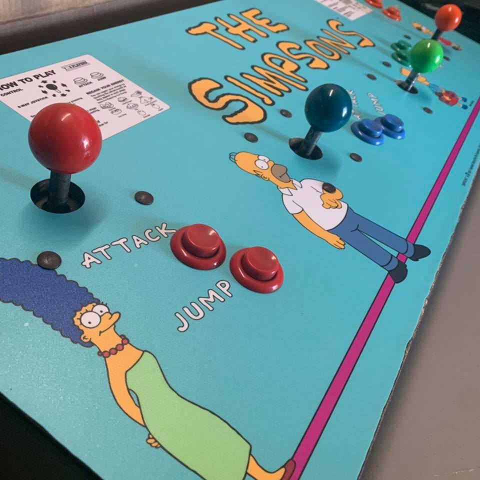 Simpsons CPO - Control Panel Overlay 4 Player – Escape Pod Online