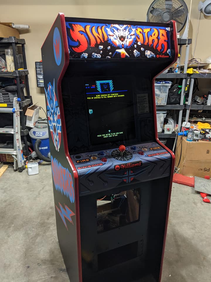 Sinistar Arcade Marquee – Escape Pod Online