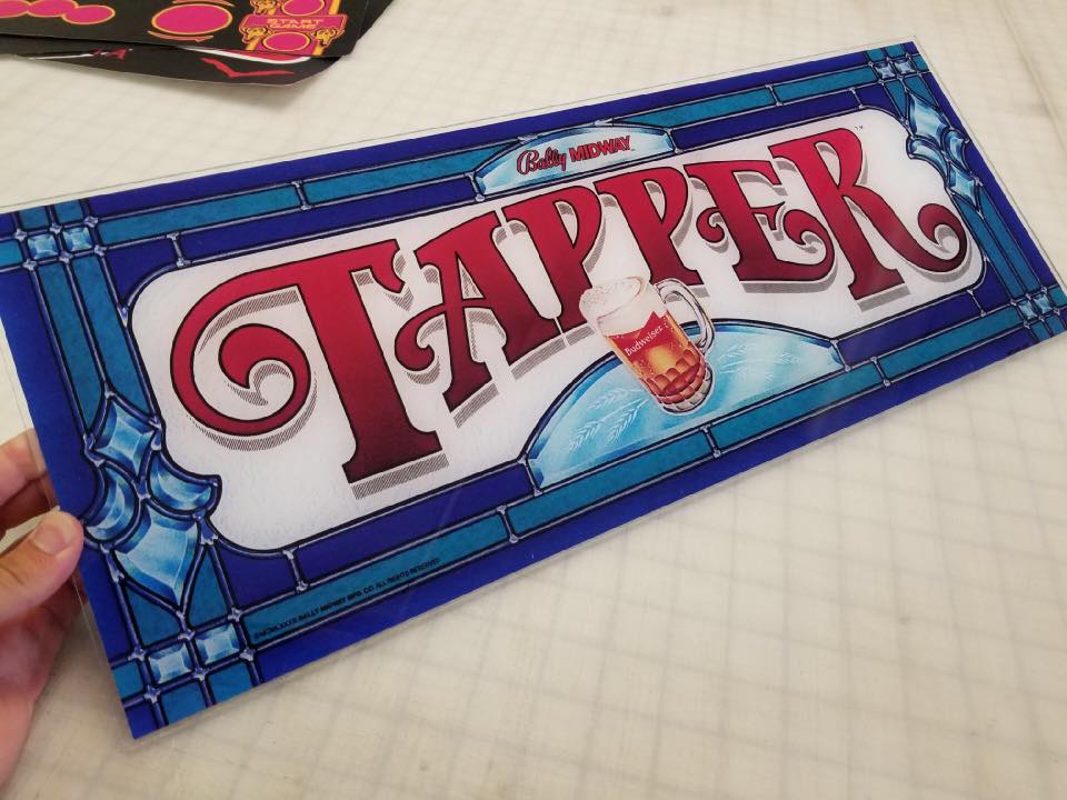 Tapper Arcade Marquee – Escape Pod Online