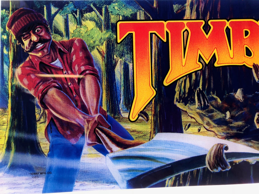 Timber Arcade Marquee – Escape Pod Online