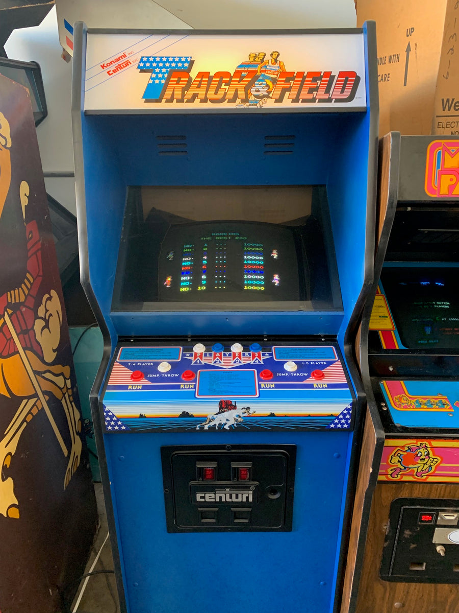 Track & Field Arcade Marquee – Escape Pod Online